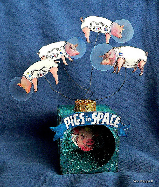 Calico Craft Parts: Pigs in Space! by Claudia
