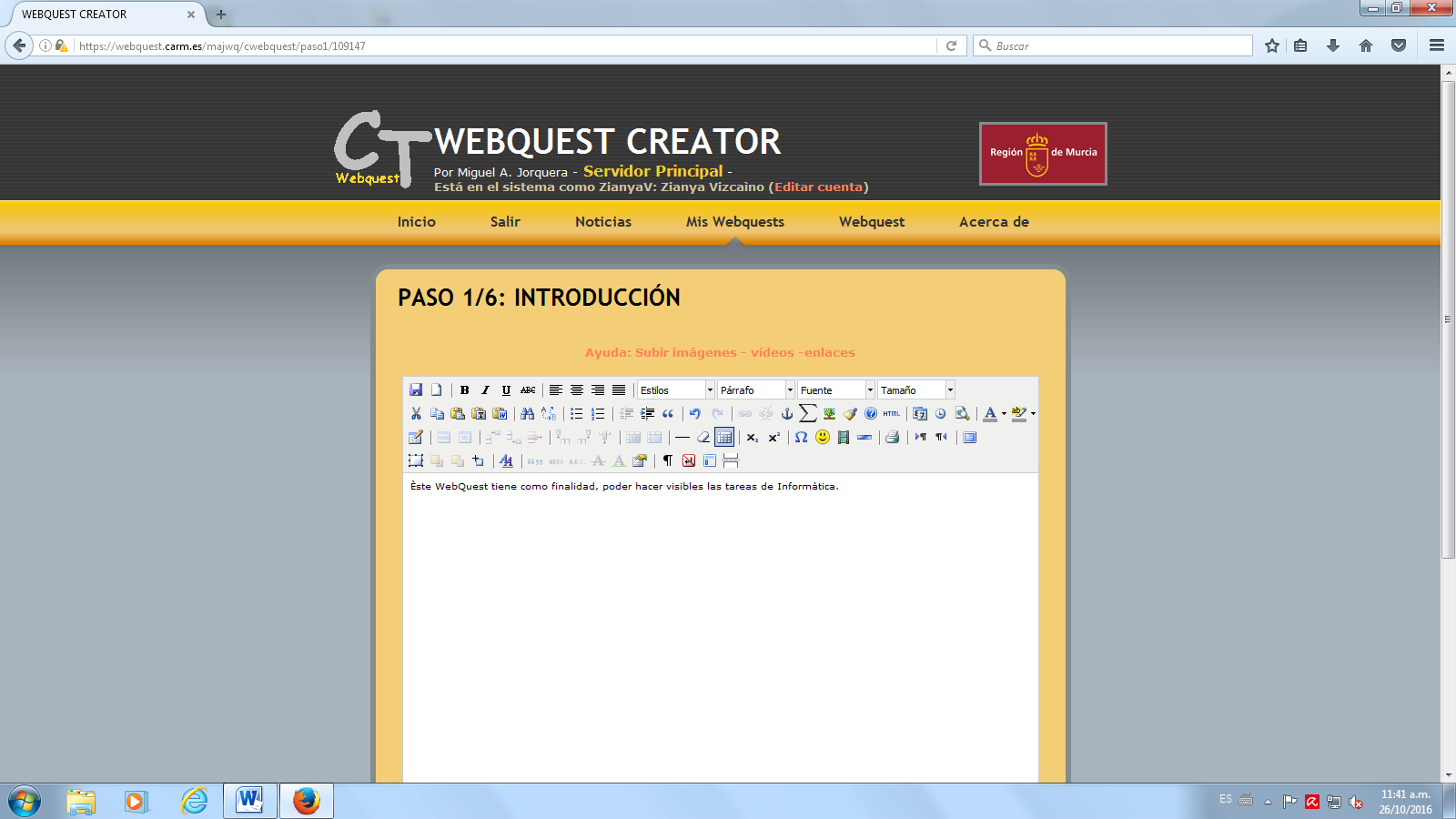 Tareas de Informàtica: ¿CÓMO CREAR UN WEBQUEST?