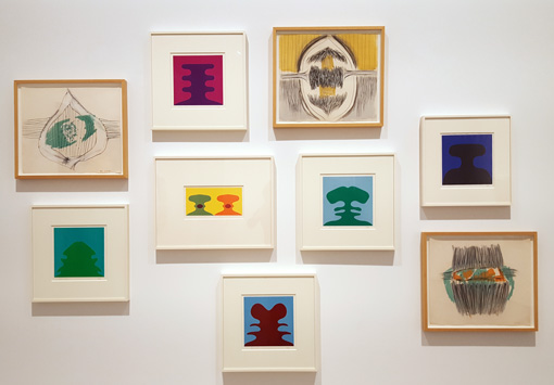 Gallery Travels: Marcia Hafif at Fergus McCaffrey Gallery