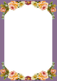 10+ Free printable rose stationeries - ausdruckbares Briefpapier - round-up