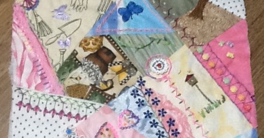 Crazy Quilt Journal Project: Elaine Ransom, Canada