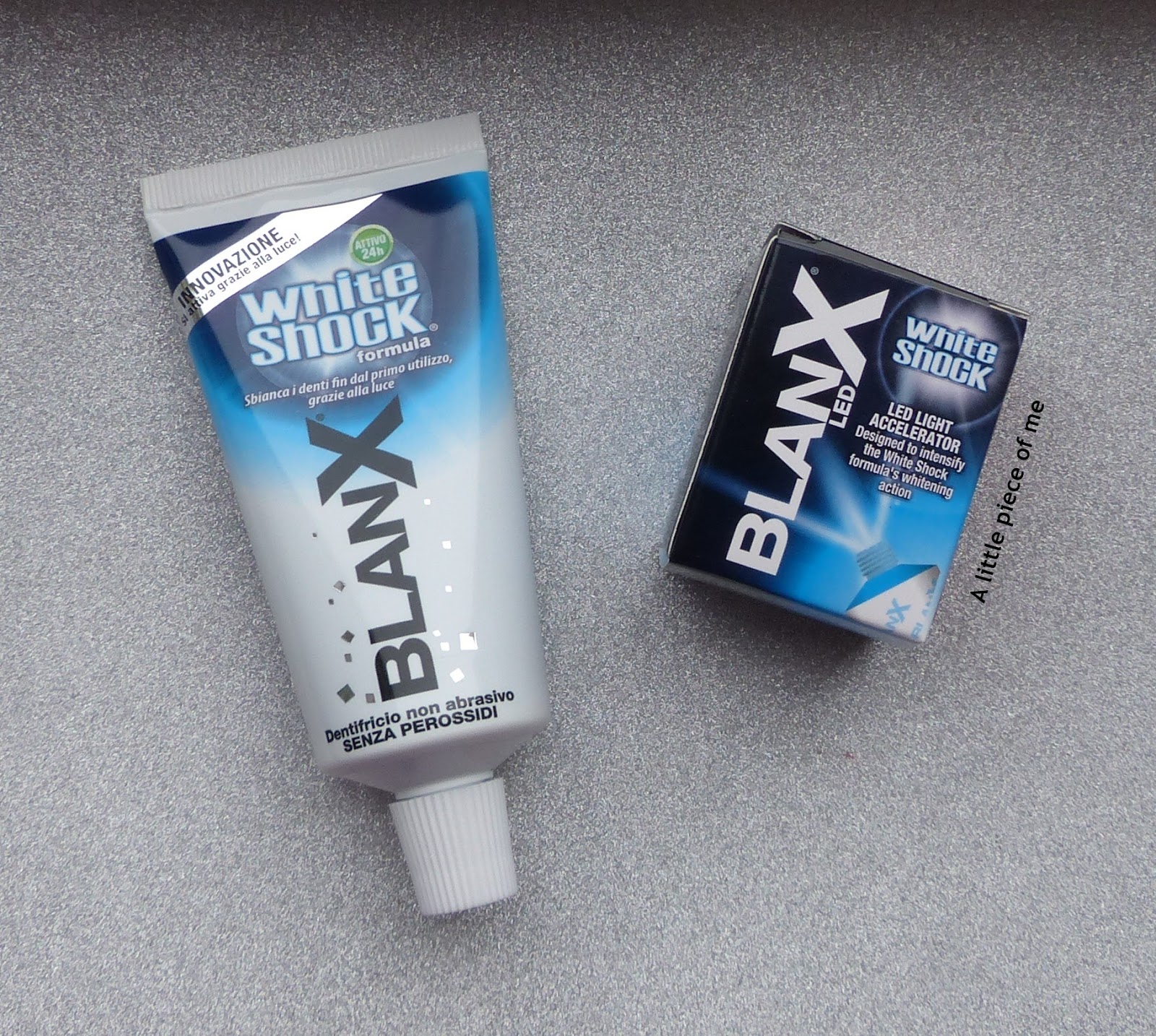 A little piece of me: BlanX - white shock formula (whitening toothpaste ...