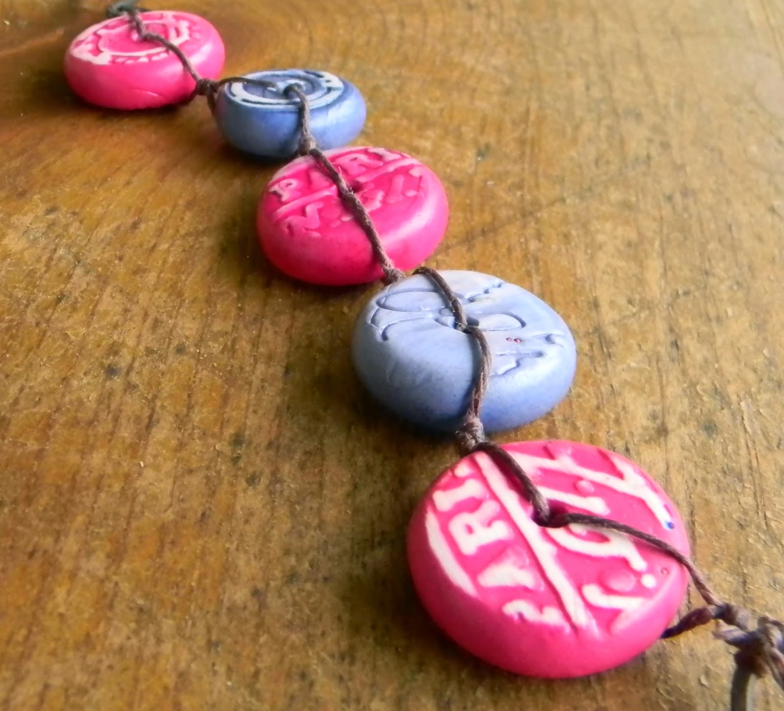 Artistic Endeavors 101: Disk Bracelets...