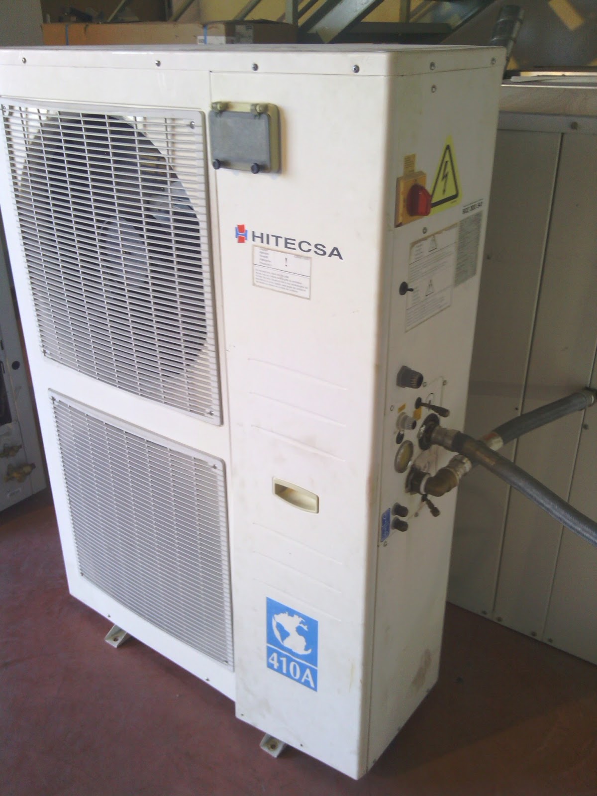 CURSO TALAVERA CLIMATIZACIÓN: ENFRIADORA VENT.AXIALES HITECSA