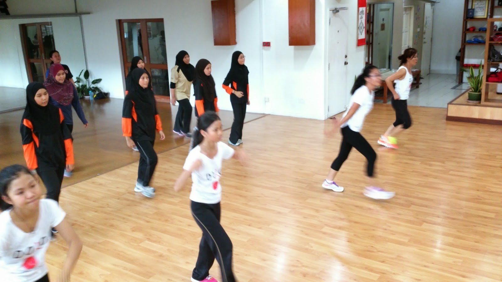Izzul 1st Bokwa Class with PAP MASNA Secondary School at Dojo Studio ...