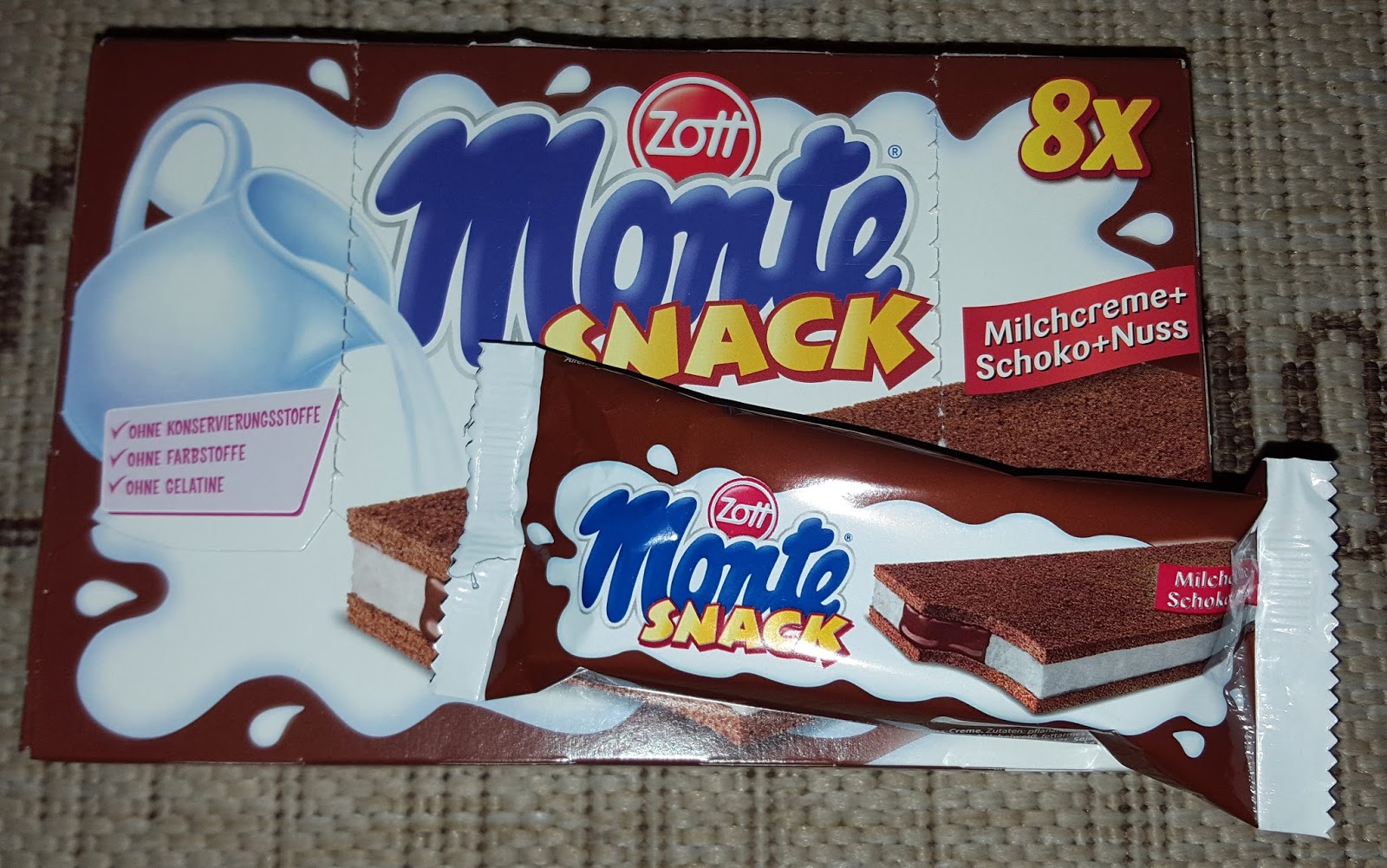 Muttis Produkttest Blog: Zott Monte Snack