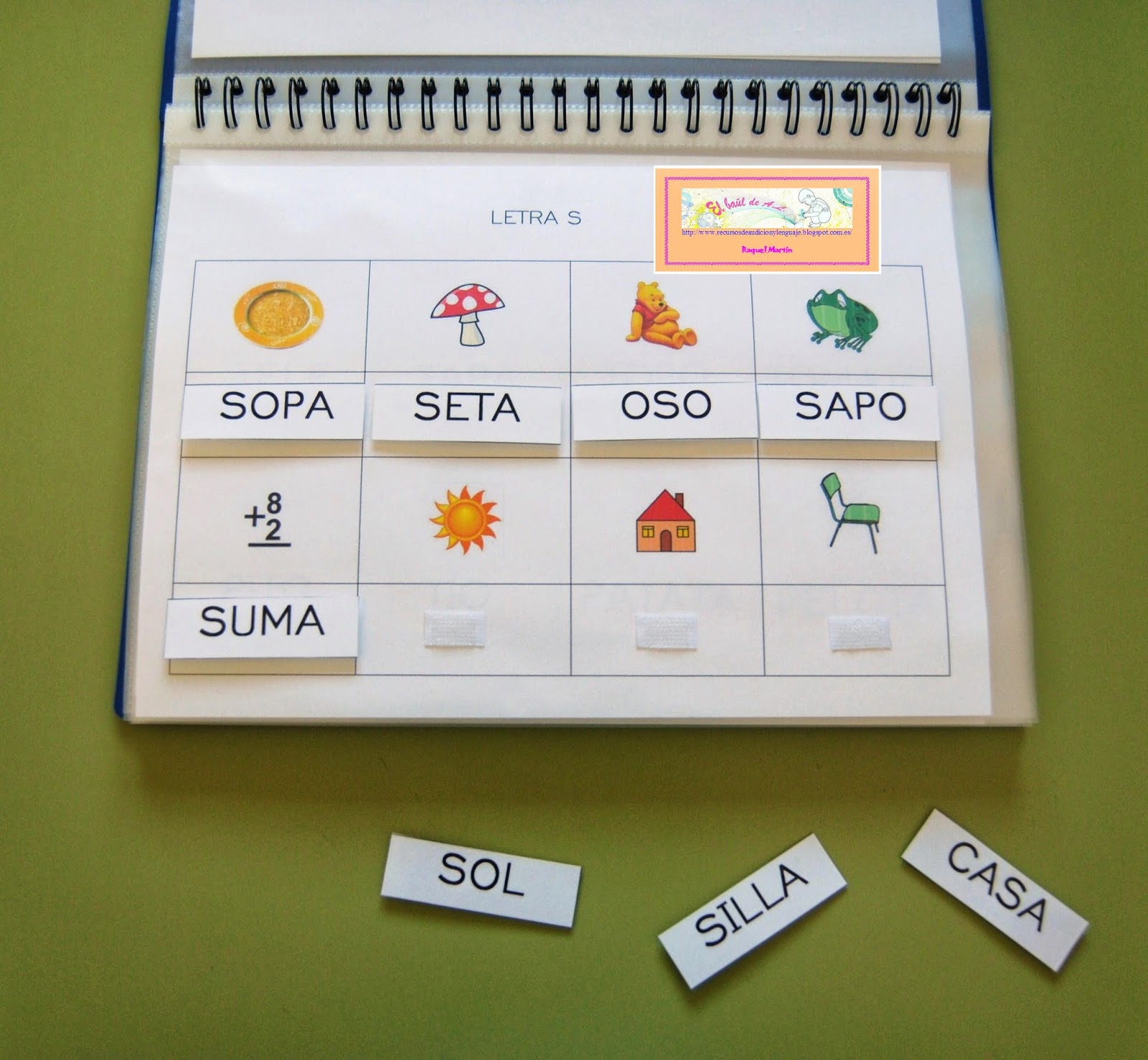 El baúl de A.L: Carpeta lectoescritura fase II