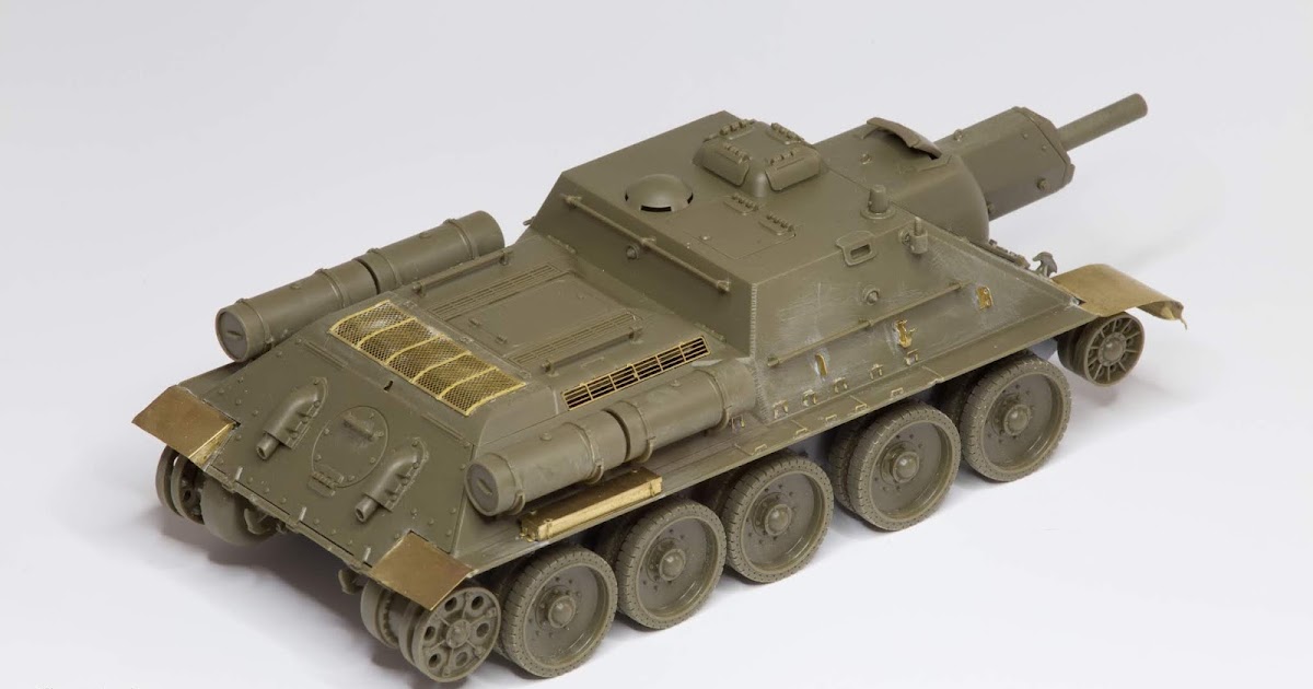 Wozie's Models: SU-122 #1