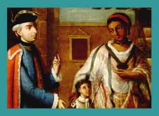 molinaysuhistoria: MESCLA DE INDIGENAS Y EUROPEOS.