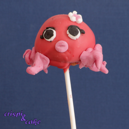 Crispi & Cake: Cakepops de pulpitos con crema queso de frambuesa
