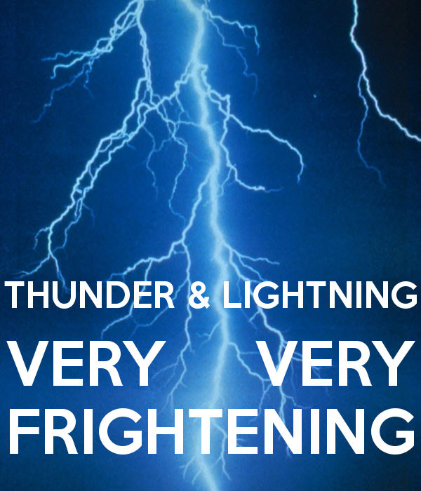 Thunderstorm And Lightning Very Very Frightening