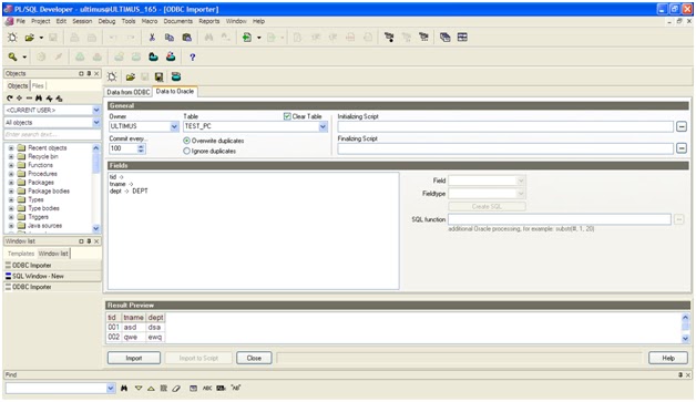 Loading Data From Sql Server To Oracle Database Using Odbc Connection 2181