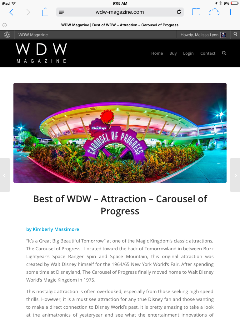 Picturing Disney: Win a One Year Subscription to WDW Magazine!