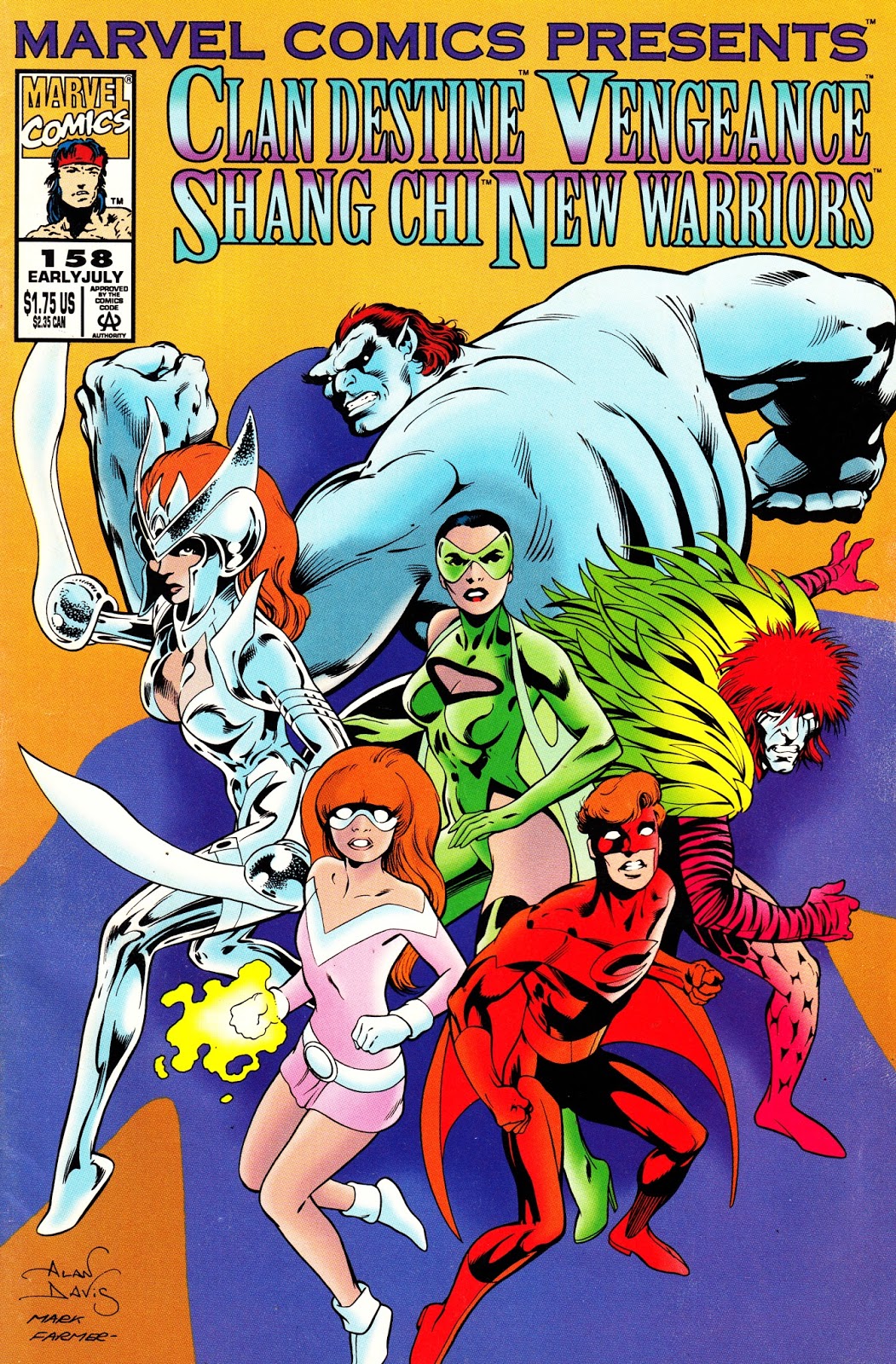 STARLOGGED - GEEK MEDIA AGAIN: 1994: CLAN DESTINE in MARVEL COMICS PRESENTS