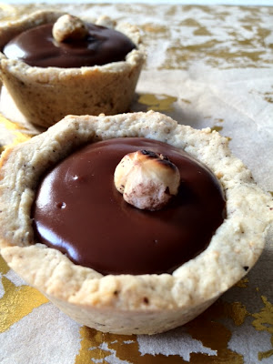 Heart of Gold: Rustic Chocolate Hazelnut Tart