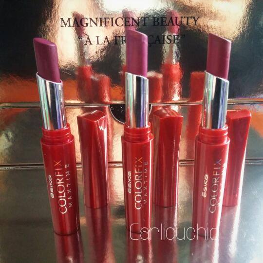 CarliChic: REVISIÓN: Labiales Colorfix de Ésika