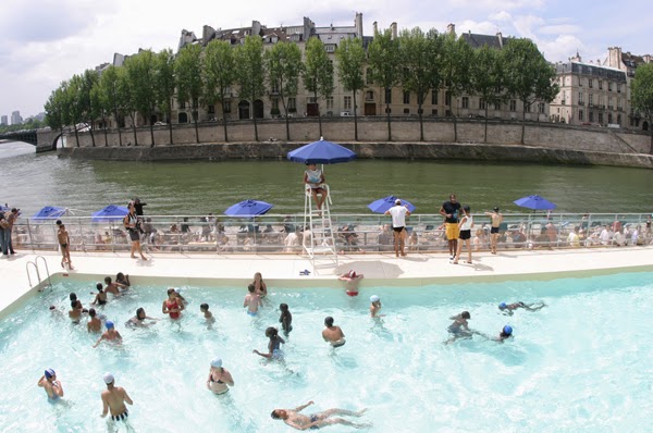 EVA en el PARÍS de las MARAVILLAS: Las Playas (París Plages)