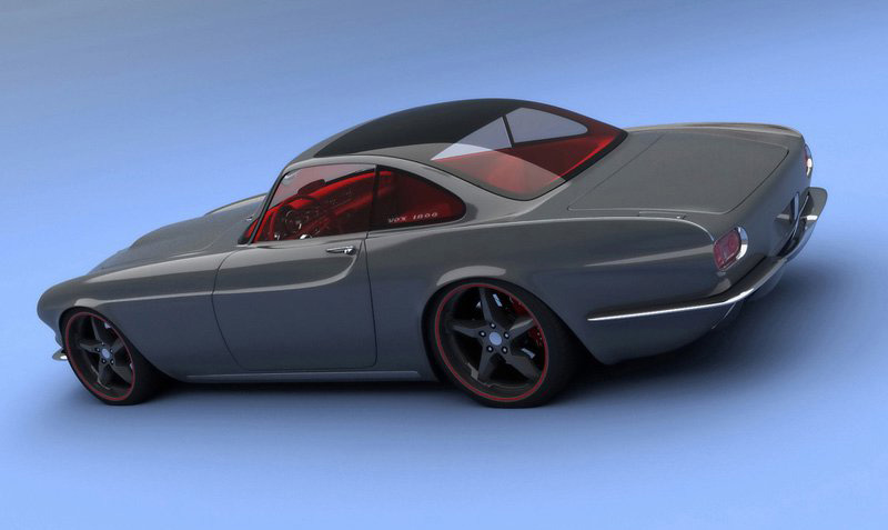 Net Cars Show: 2009 VOX Volvo P1800 Custom Concept