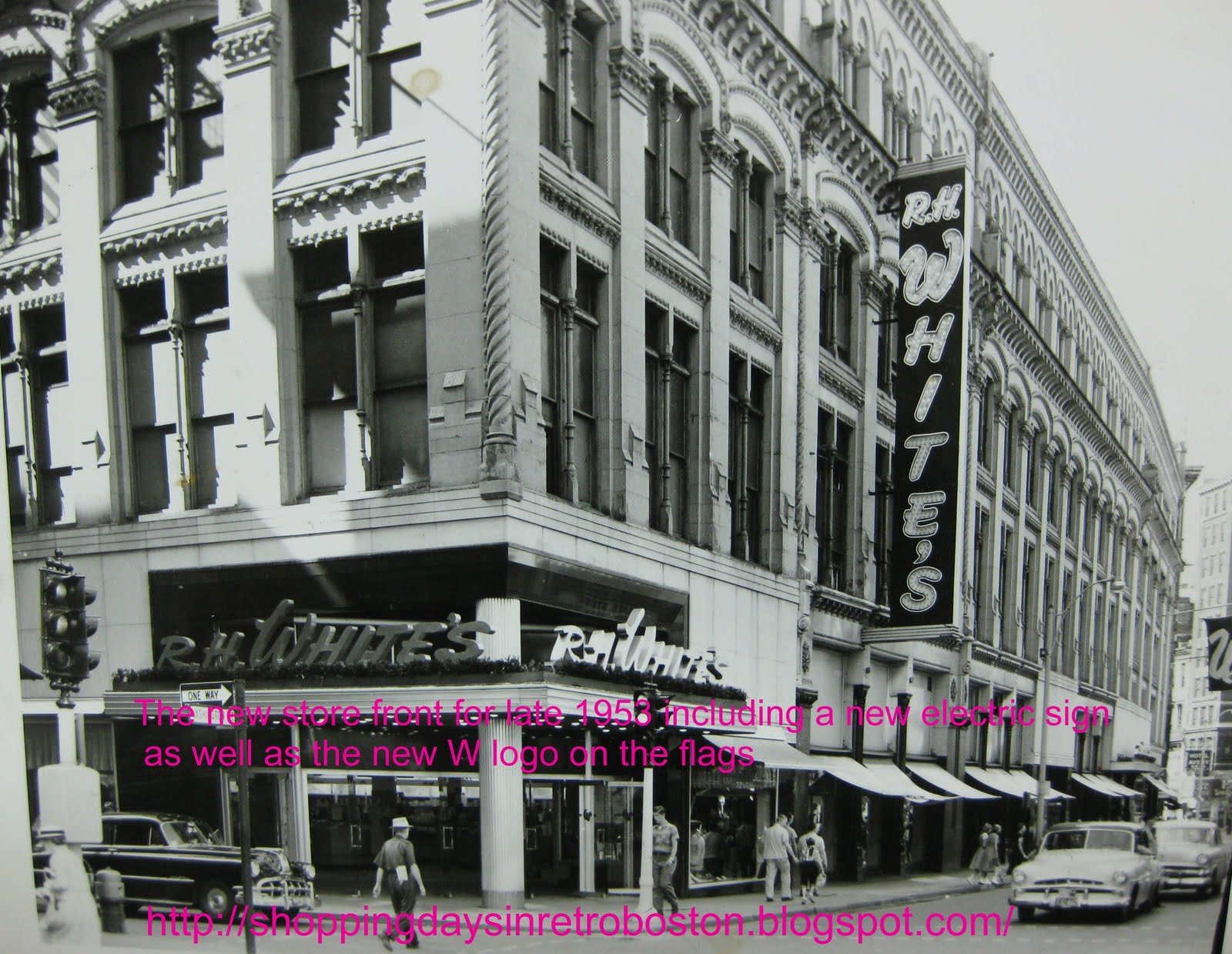 Shopping Days In Retro Boston: R. H. White’s Turns 100…It’s 1953 in ...