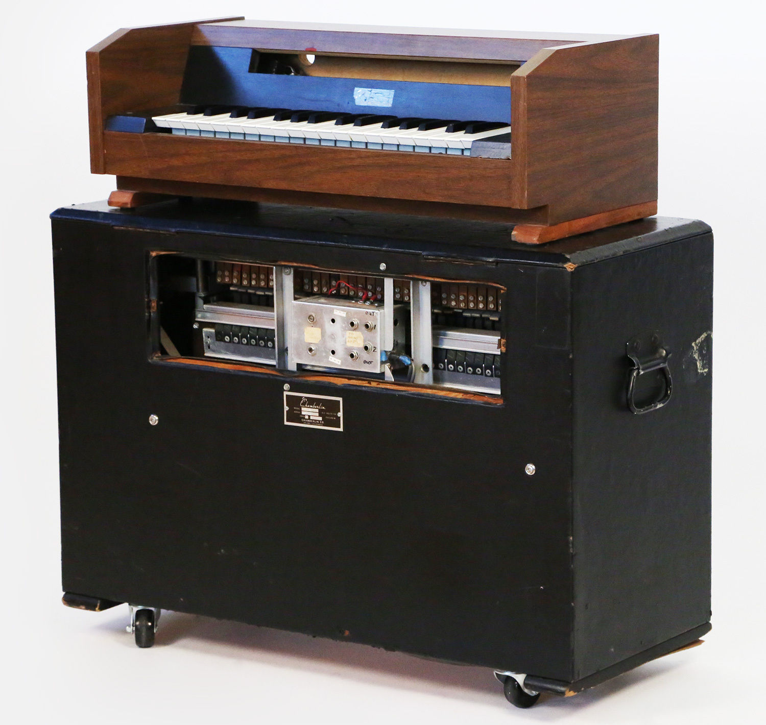 MATRIXSYNTH: 1970s Chamberlin M-1R electro-mechanical keyboard