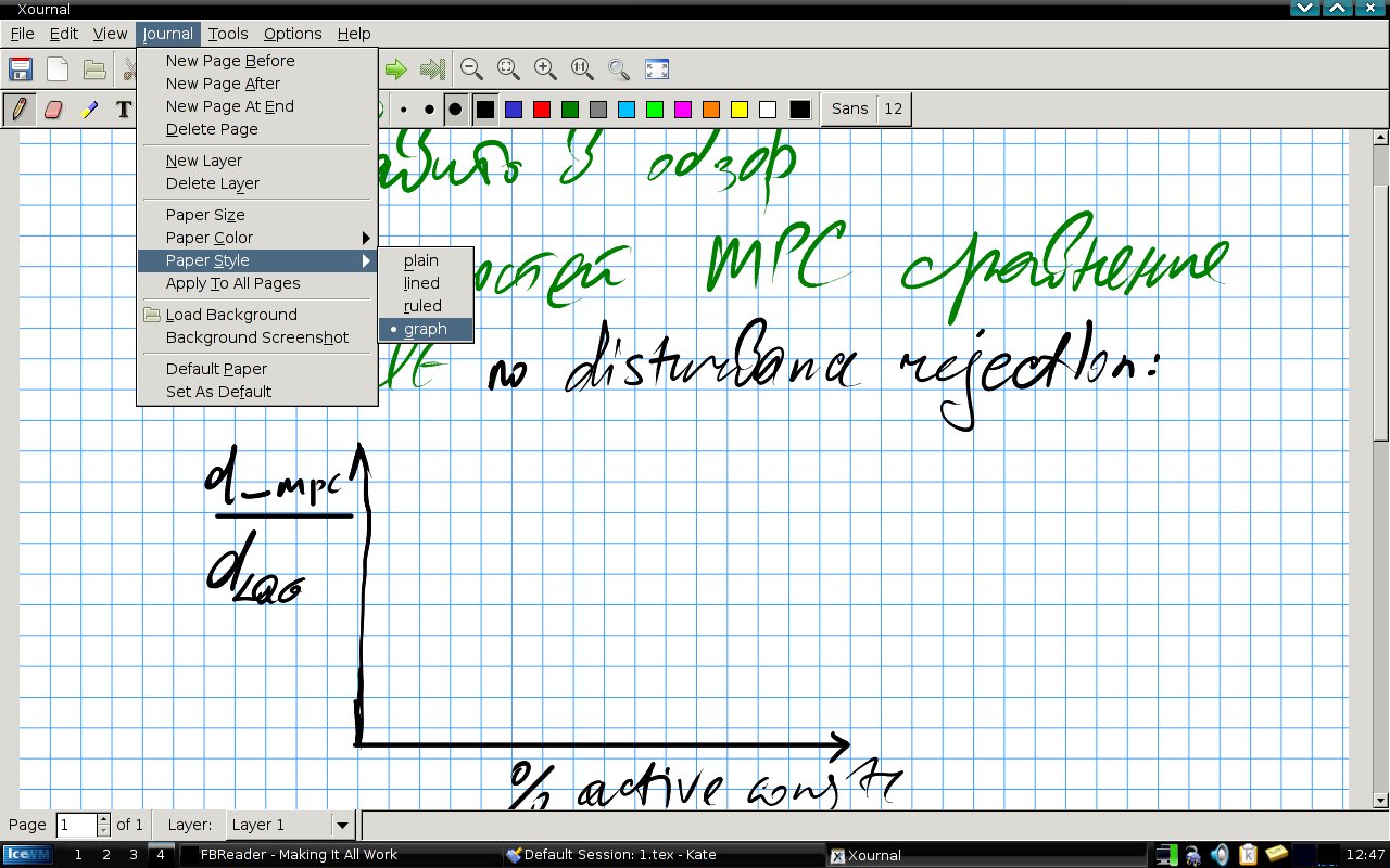 Xournal - рукописные заметки и пометки в PDF файлах - Записки дебианщика