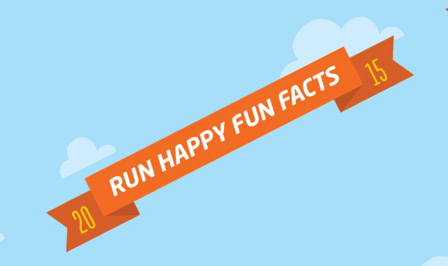 Run Happy Fun Facts #Infographic - Visualistan