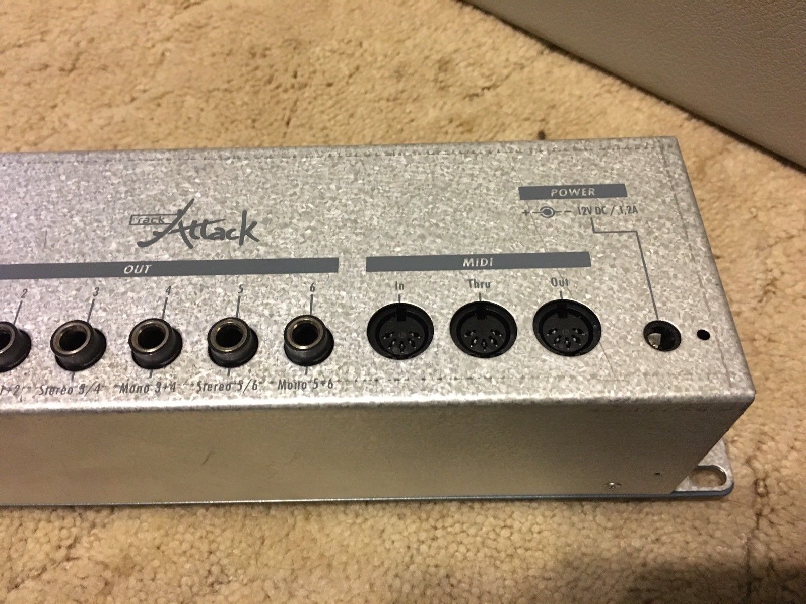 MATRIXSYNTH: Waldorf Rack Attack Digital Drum Machine Percussion Synth SN P 210110001905