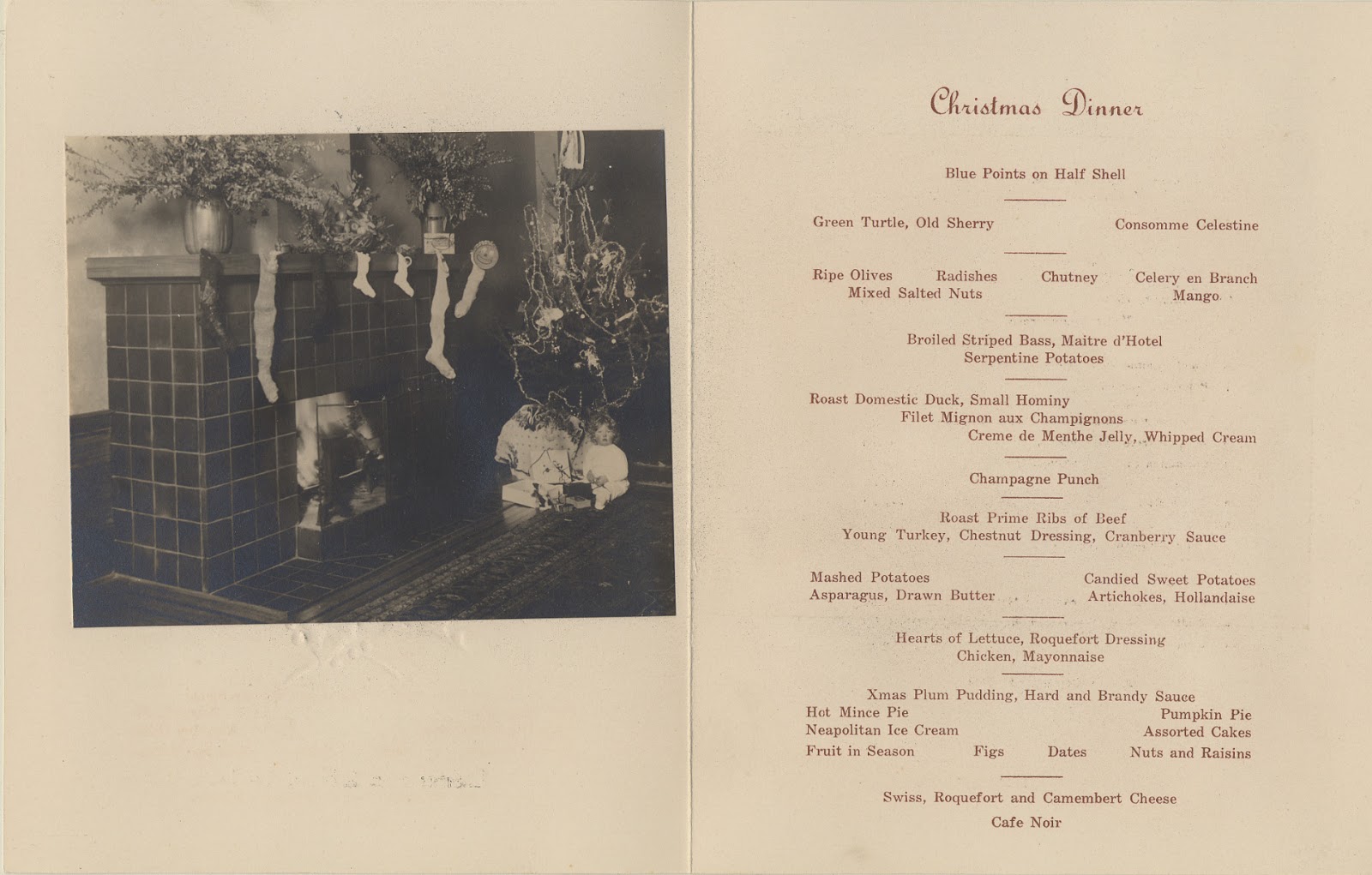 'Tis the Season: Christmas Dinner Menus