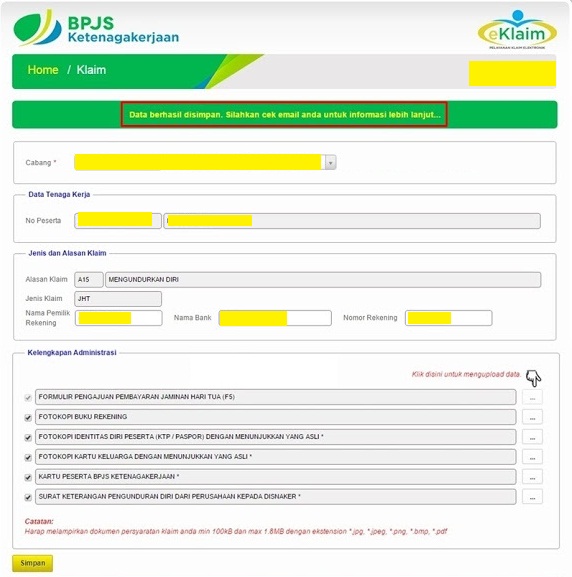Mudahnya Klaim BPJS Ketenagakerjaan Secara Online