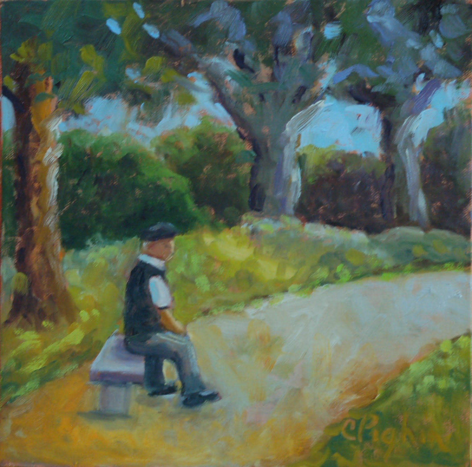 Carol Kershner Pighin: Day 17 "Resting"