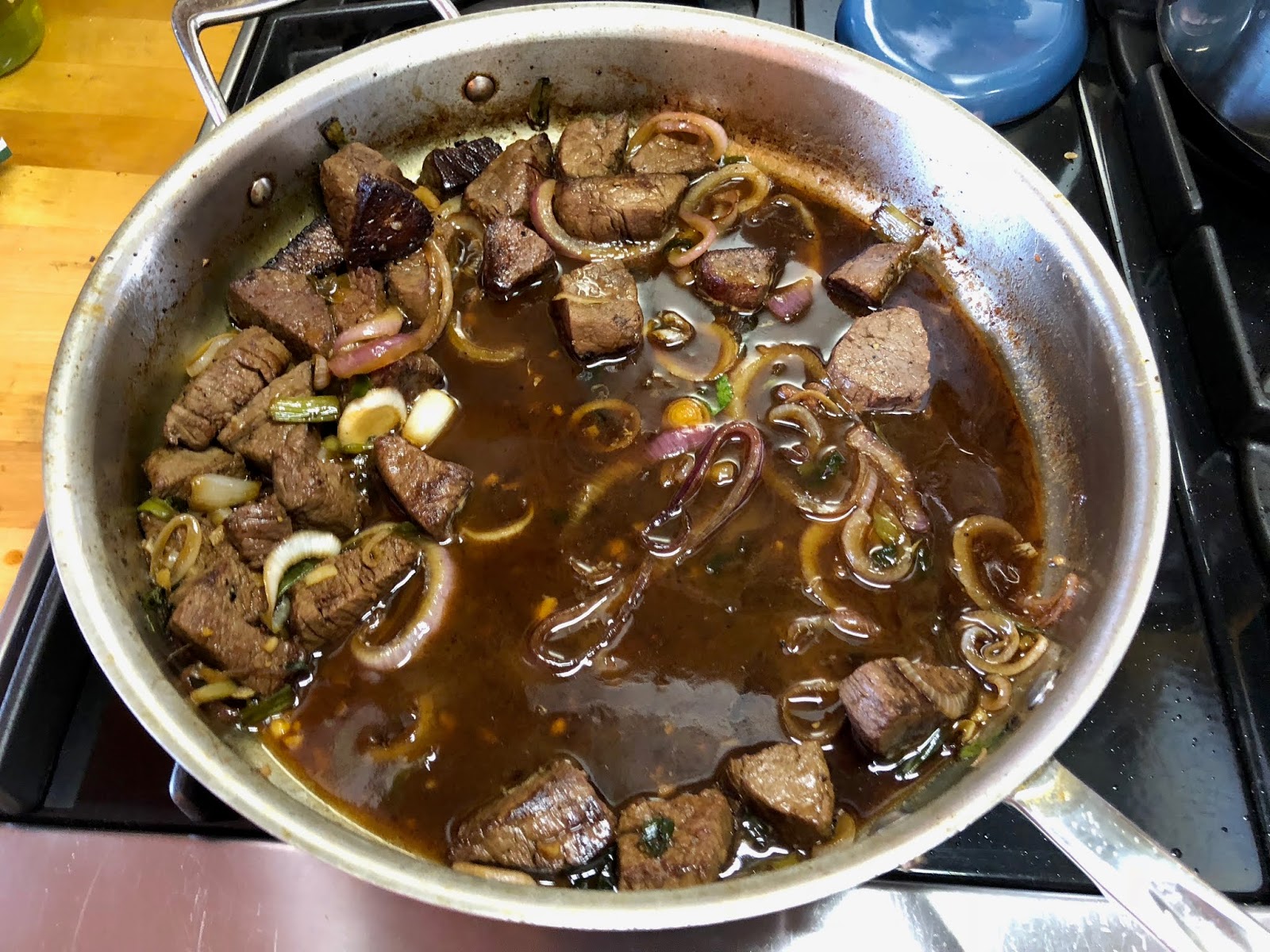 Cliff and Cathy Dinners: Beef Loc Lac