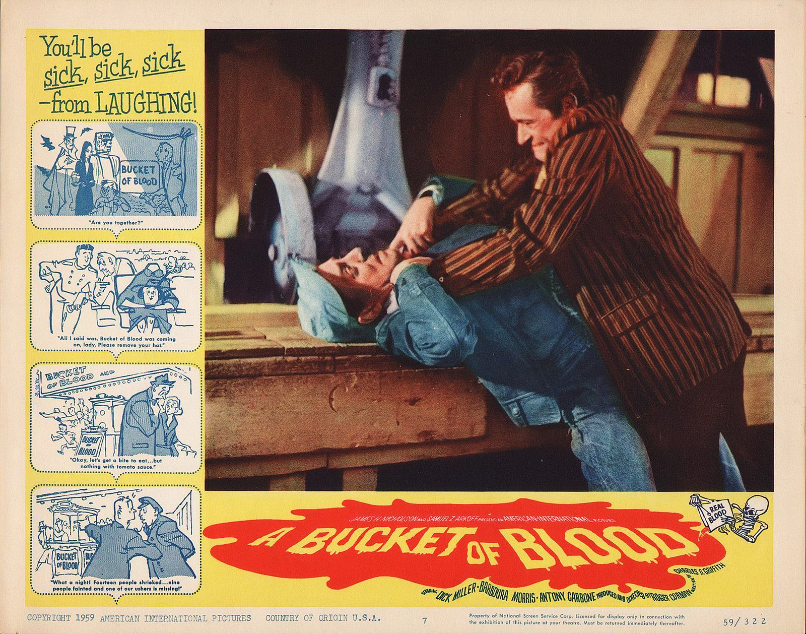 Zontar of Venus: A Bucket of Blood (1959)