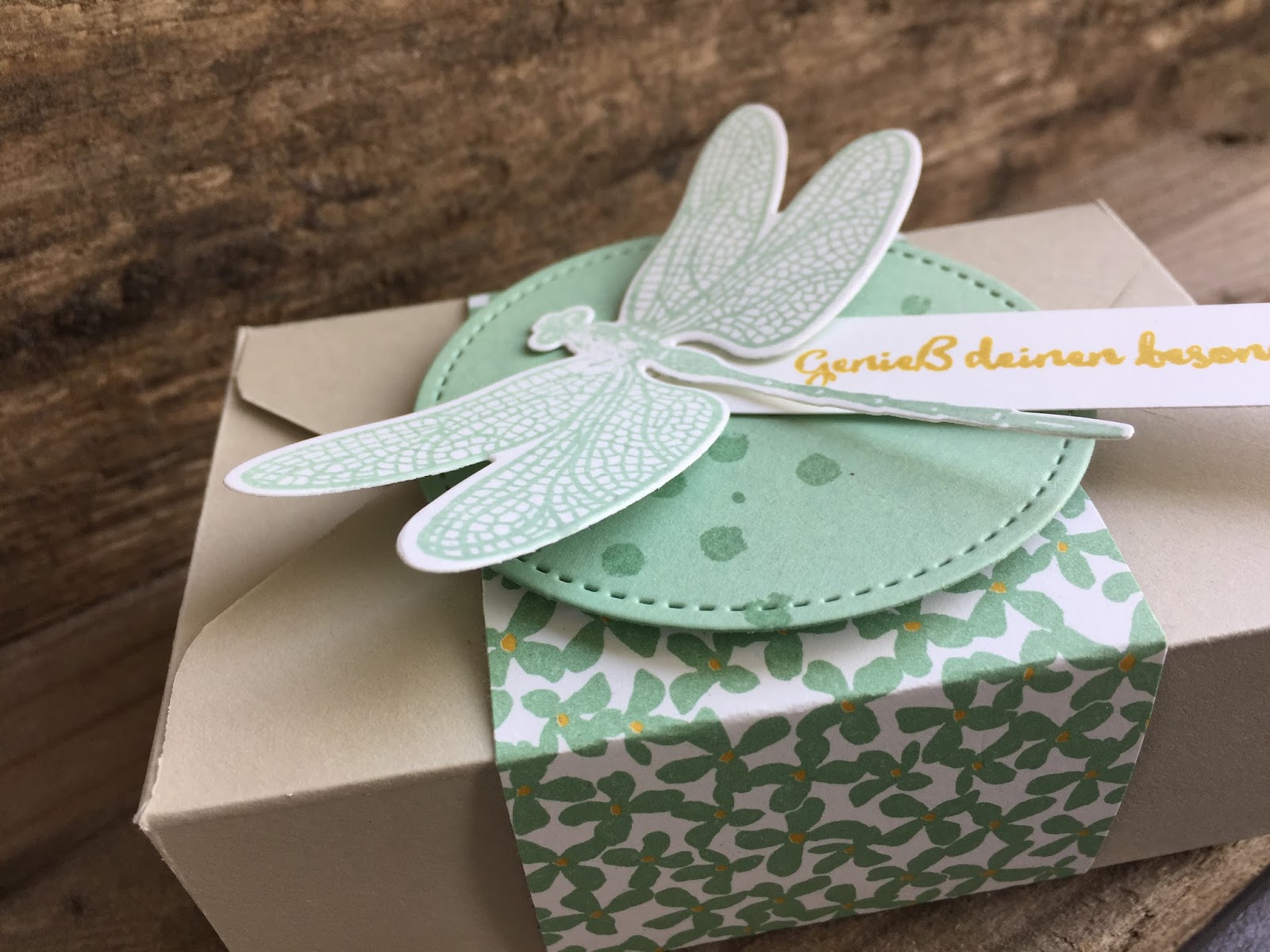 Stempelgarten: Anleitung rechteckige Box mit dem Envelope-Punchboard