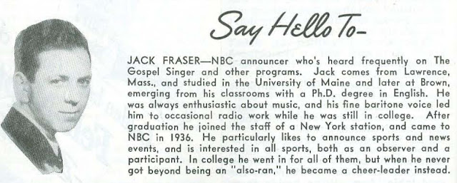Say Hello To- Jack Fraser