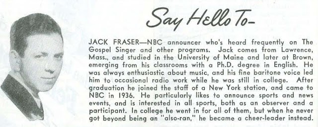 Say Hello To- Jack Fraser