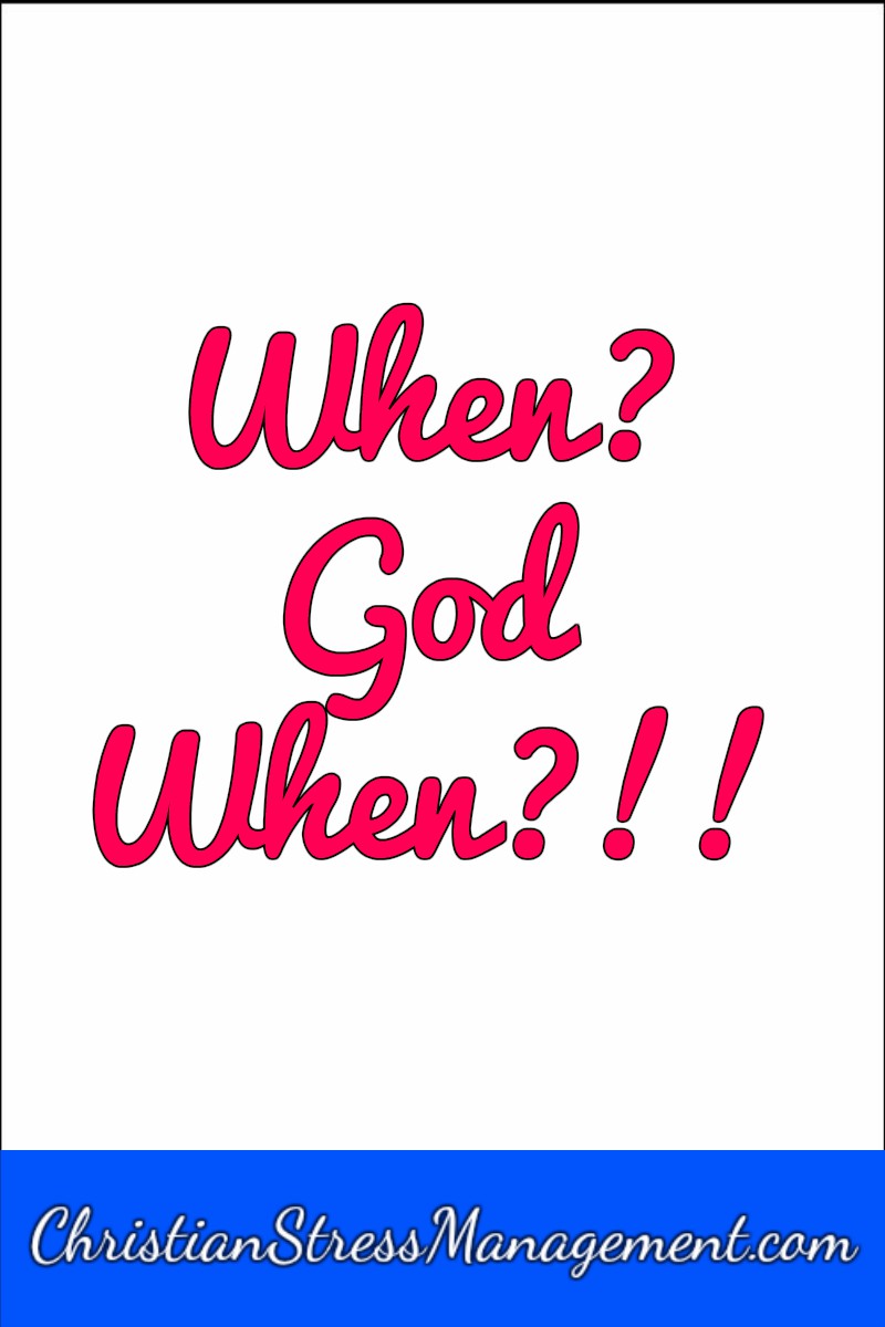 Christian Stress Management: Who? God Who?!!