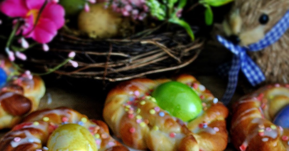 Lussi`s World of Artcraft: Козуначени гнезда / Easter Bird's Nest Bread ...