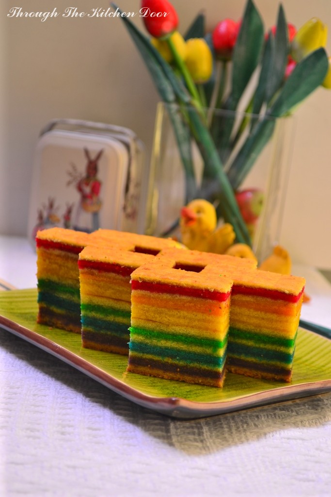 Through The Kitchen Door: Rainbow Lapis Legit