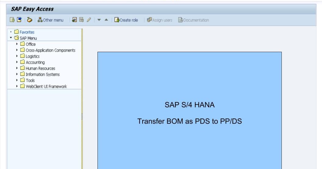 青蛙SAP分享 Froggy's SAP sharing: S/4 Hana PP Transfer BOM as PDS for PPDS