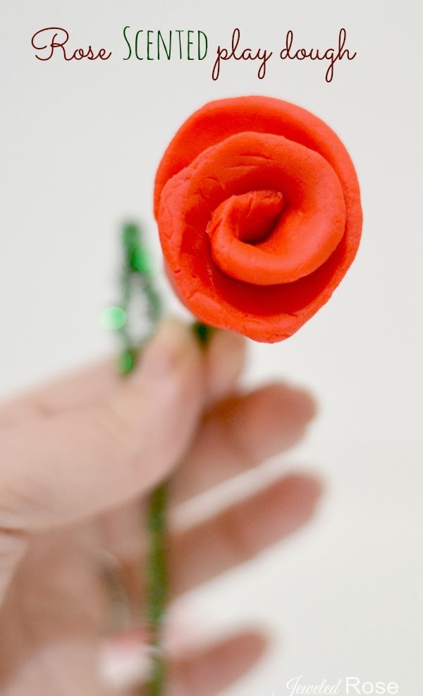 Rose Scented Play Dough Recipe | Slime Kids