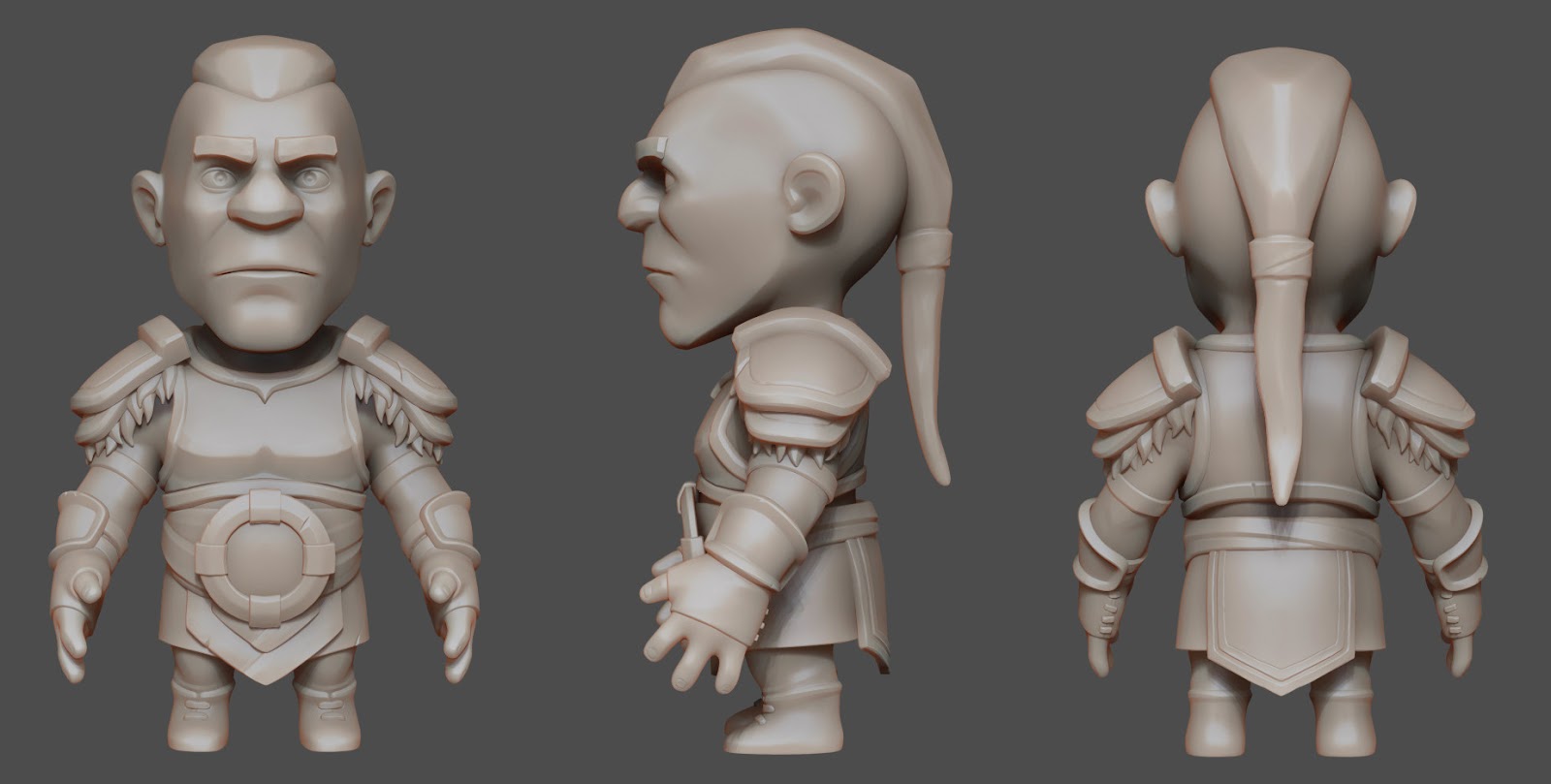 CG Artist: mobile game model