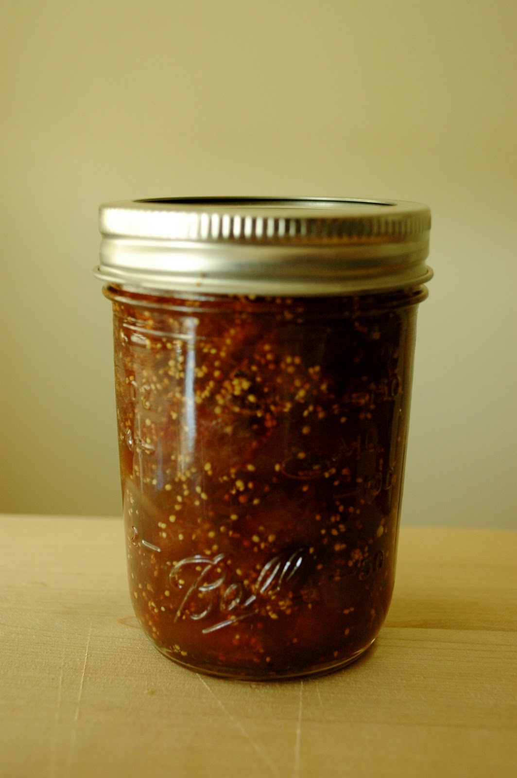 we bloom here: Fig Jam with Cognac