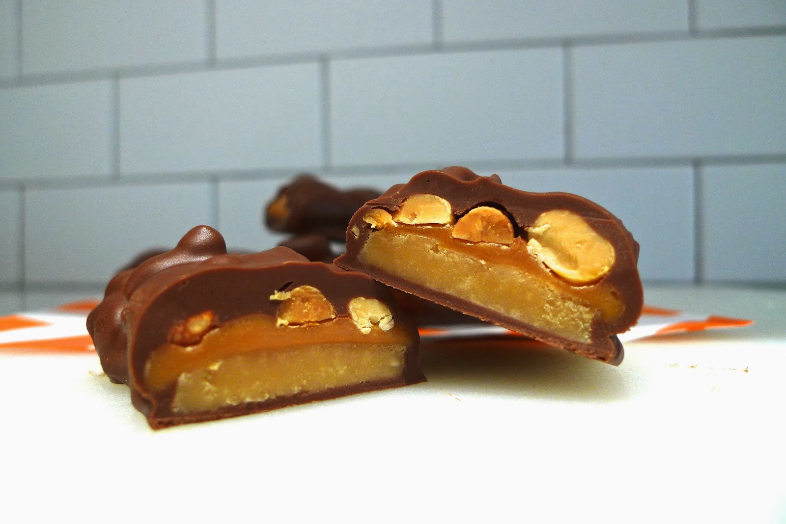 siriously delicious: Homemade Baby Ruth Bars