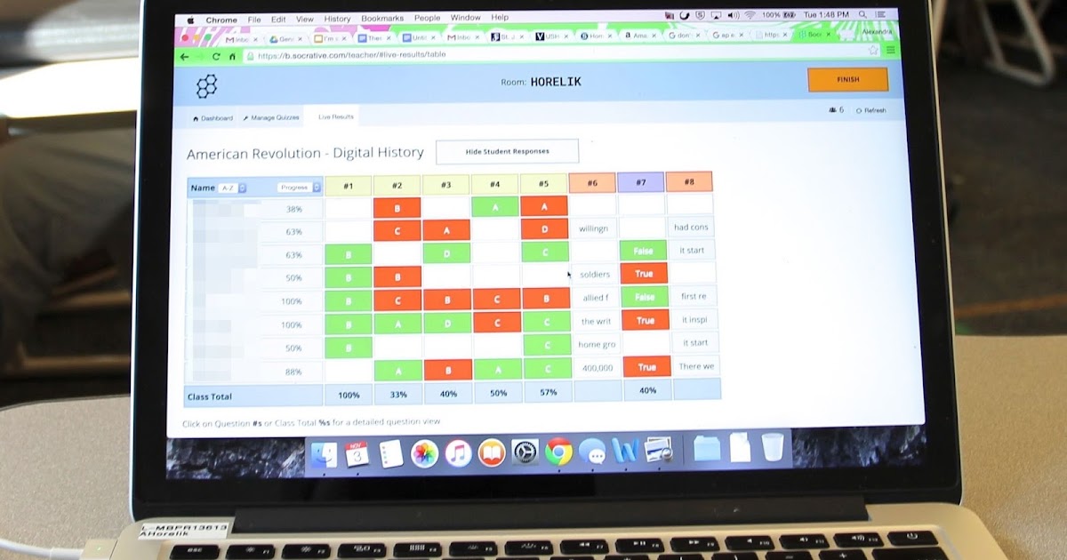 Instant Feedback in the Classroom