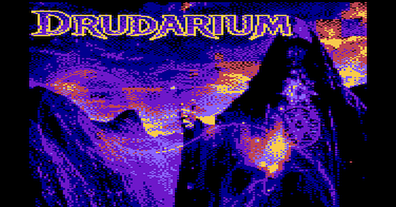 Indie Retro News: Druidarium - Action platformer for the Atari XL/XE ...
