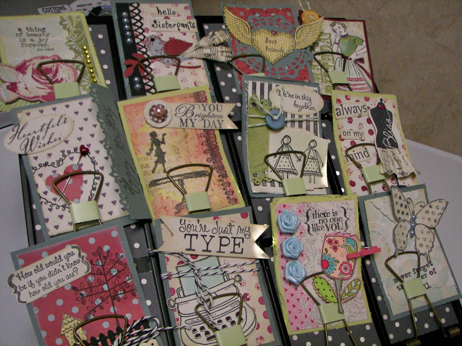Creativity is good.: ATC Fun!