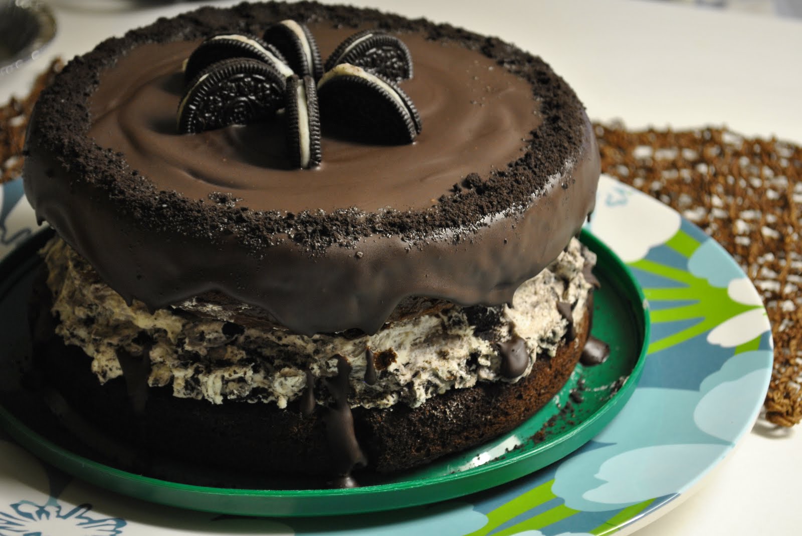 Ma Recette de cuisine: Gâteau OREO enrobé de chocolat