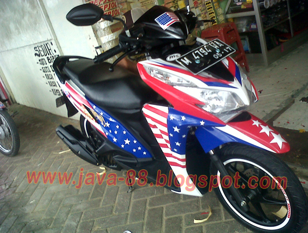 Java 88 Cutting Stiker: Honda Vario