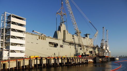 DEFENSE STUDIES: LHD Training Facility Opens in Sydney