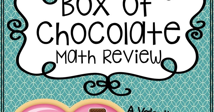 The Box of Chocolates Math Review - No More Glue